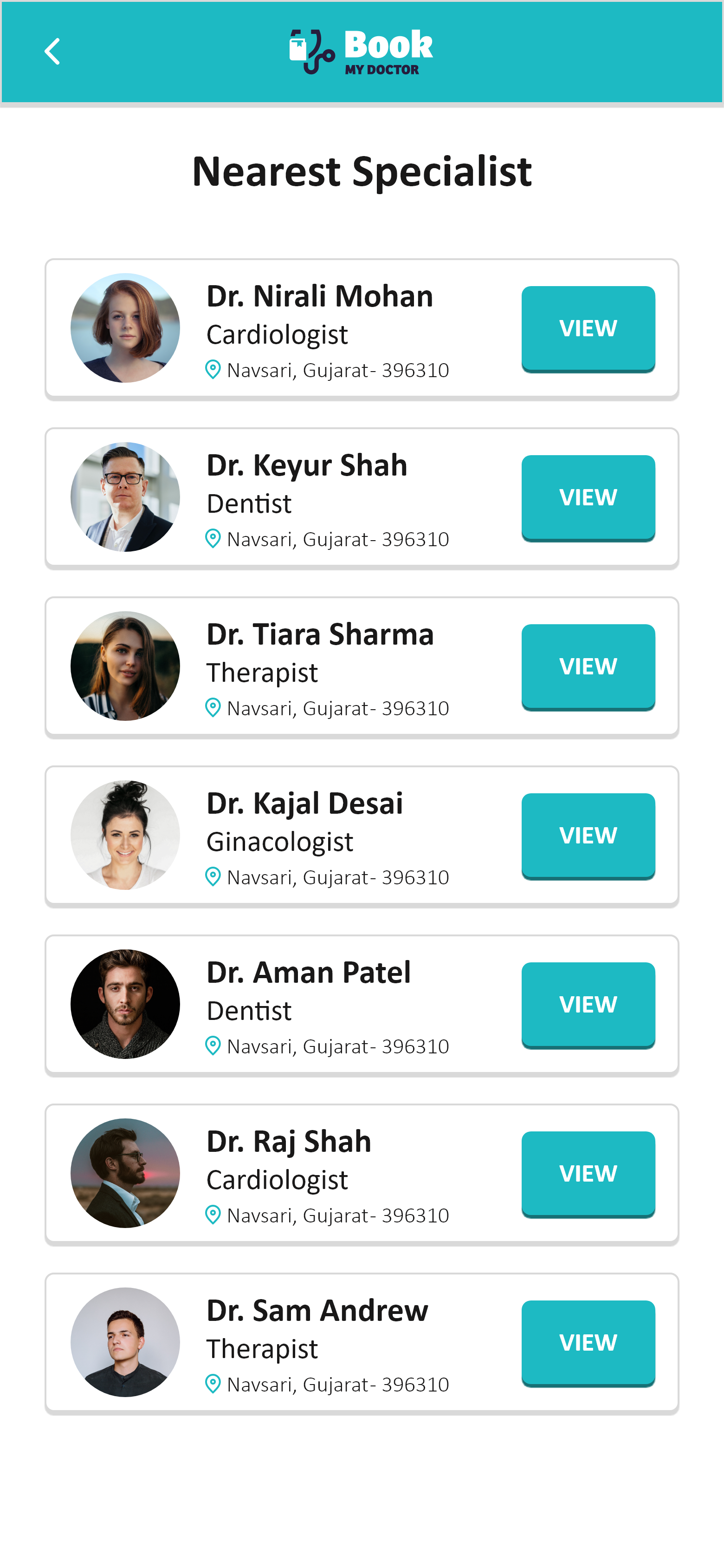 Book My Doctor UI Template - Flutter by beepixl | CodeCanyon